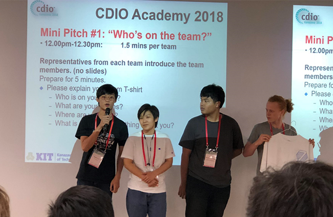 Sinh viên ĐH Duy Tân trong Đội Vô địch CDIO Academy 2018, Nhật Bản ...