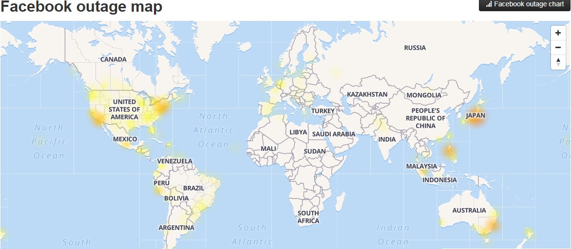 Gmail, Facebook, Messenger, Instagram đồng loạt trục trặc - Tuổi Trẻ Online