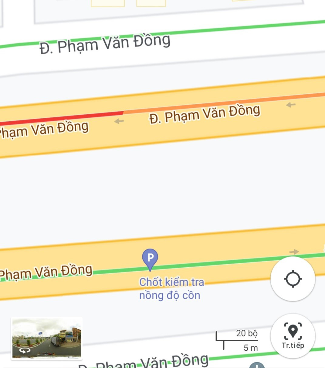 Google Maps hiển thị cả chốt kiểm tra nồng độ cồn? - Tuổi Trẻ Online
