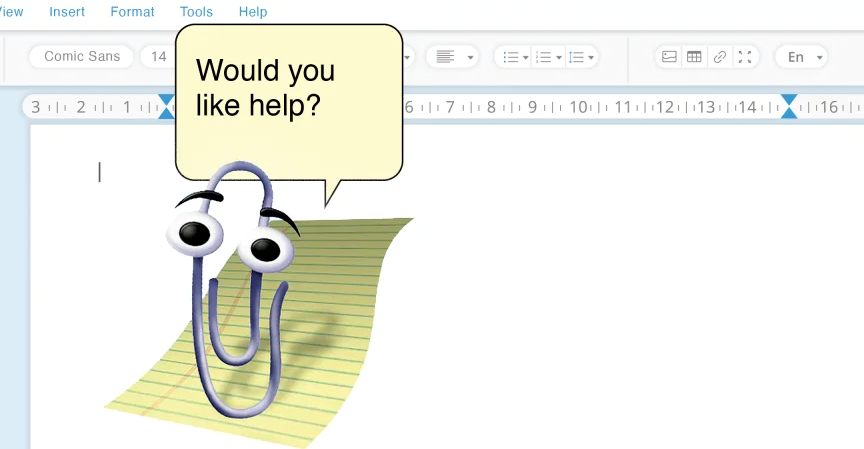 Xài ChatGPT nhớ Clippy - Tuổi Trẻ Online