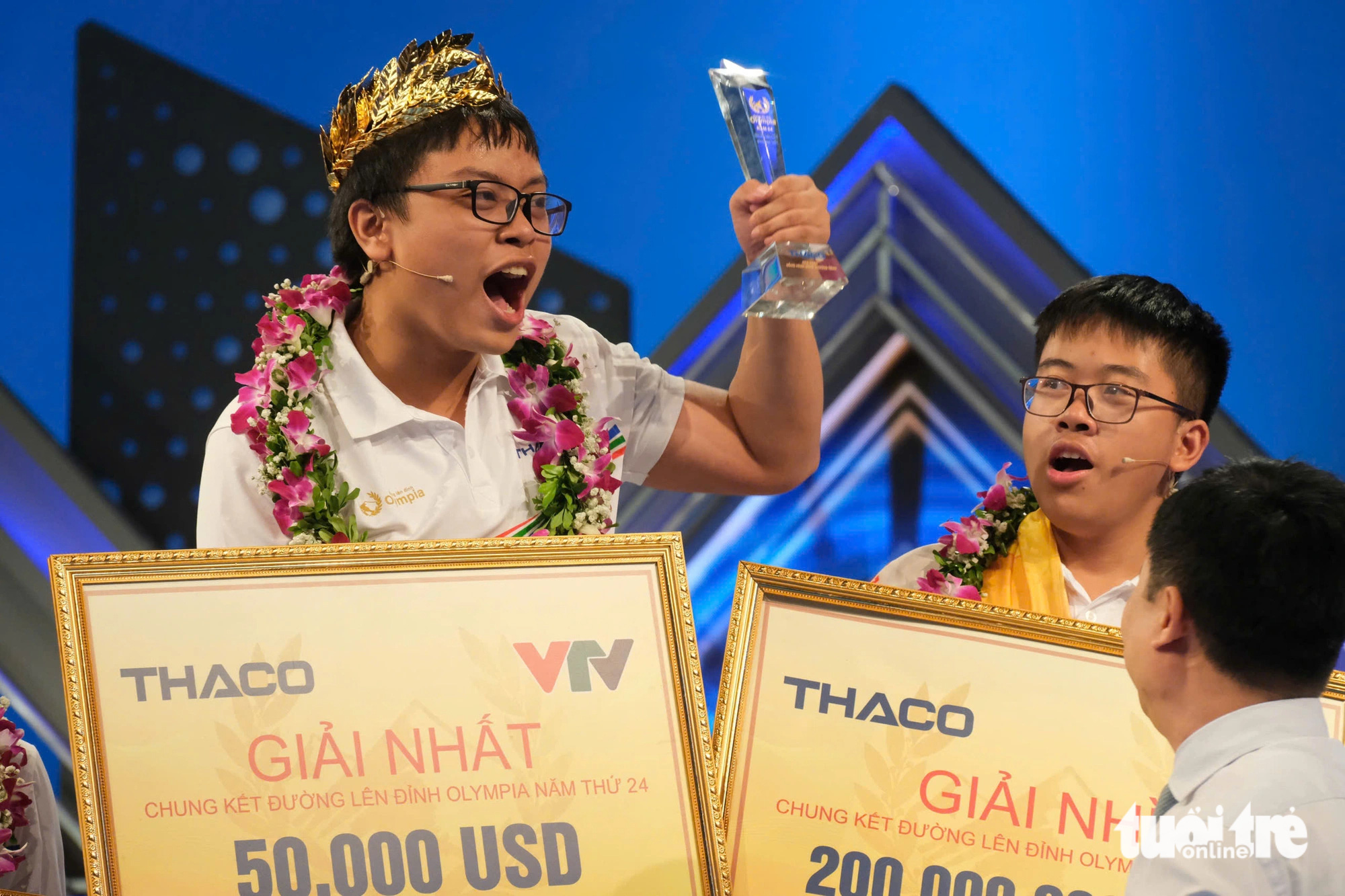 Phú Đức vô địch Đường lên đỉnh Olympia 2024 - Tuổi Trẻ Online