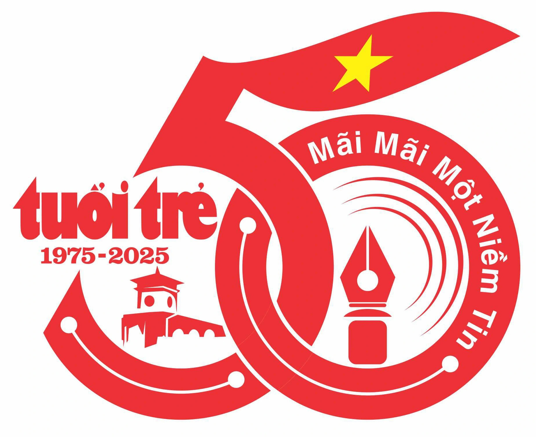 Tuổi Trẻ tiếp tục giới thiệu những thiết kế logo, ý tưởng slogan kỷ ...