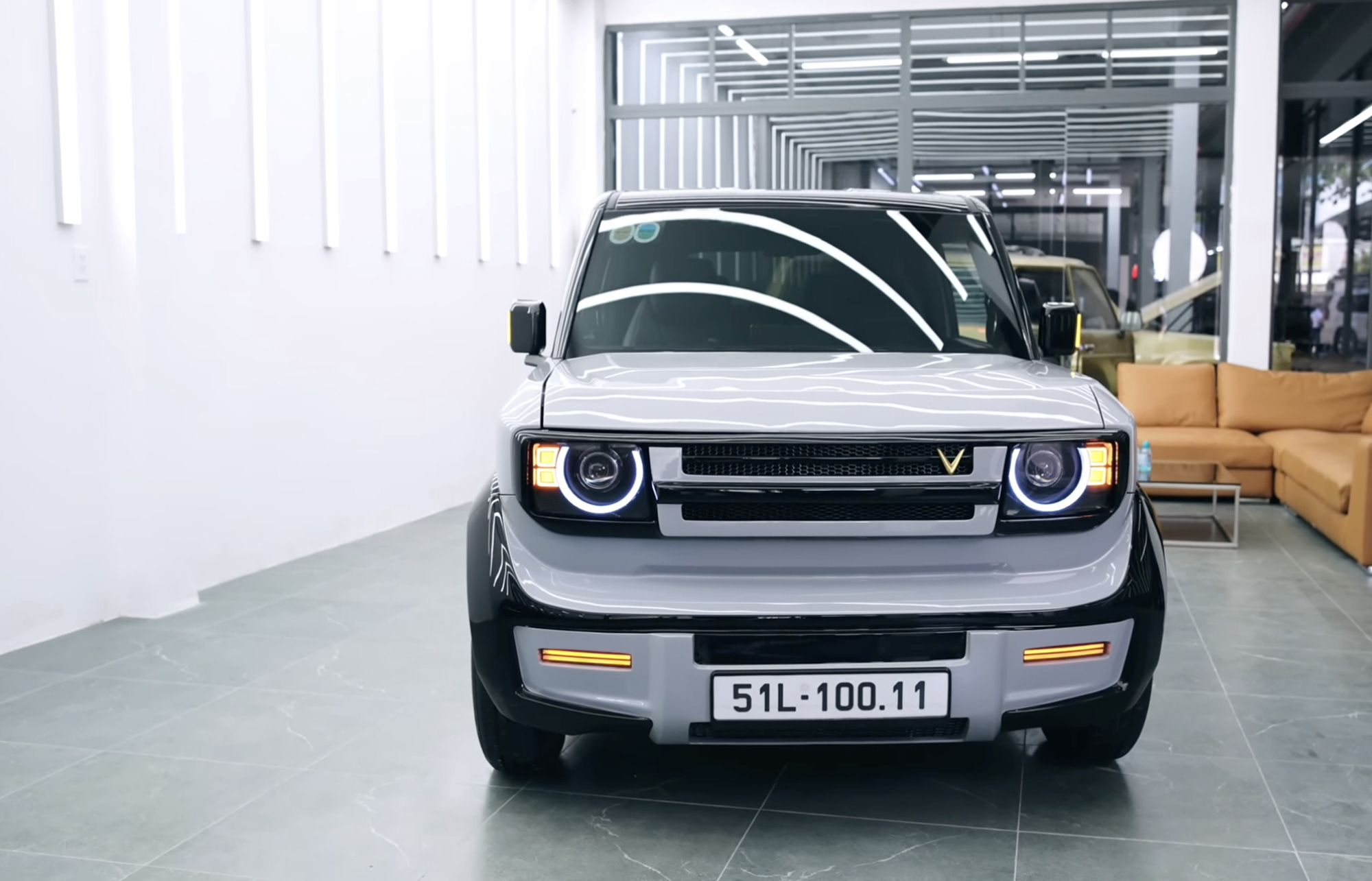 Thợ Việt biến VinFast VF 3 thành 'tiểu Defender', chỉ riêng ghế mới đã ...