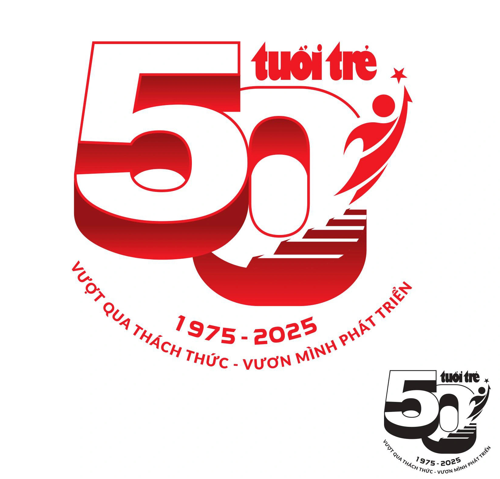 Thiết kế logo, ý tưởng slogan sáng tạo nhân 50 năm thành lập báo Tuổi ...