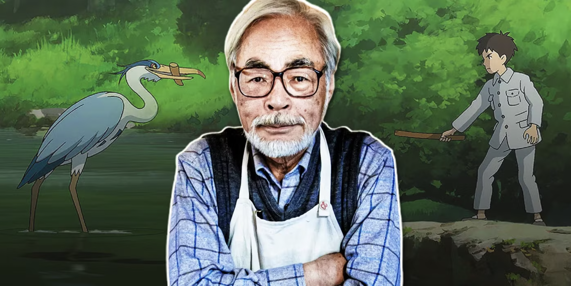 Cha đẻ Ghibli, huyền thoại anime Miyazaki Hayao, chim diệc và tình thư ...