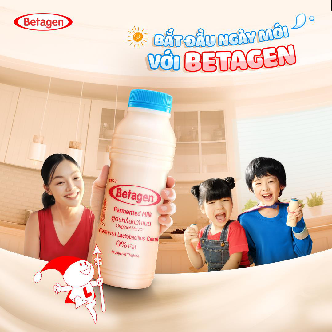 Sữa chua uống Betagen giúp cân bằng hệ vi khuẩn đường ruột - Tuổi Trẻ ...