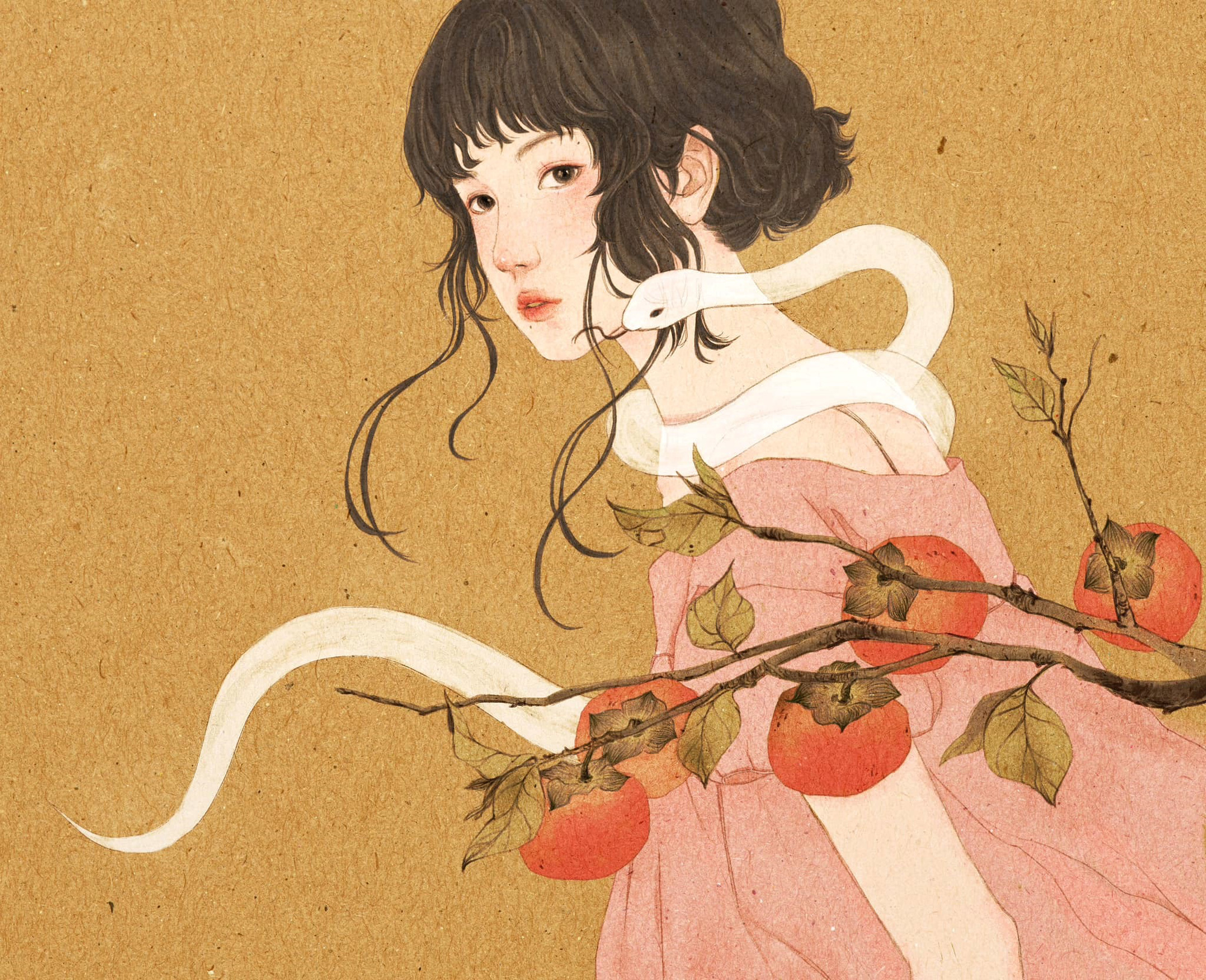 Loạt tranh vẽ con rắn sống động của nghệ sĩ Việt mừng Tết Ất Tỵ 2025