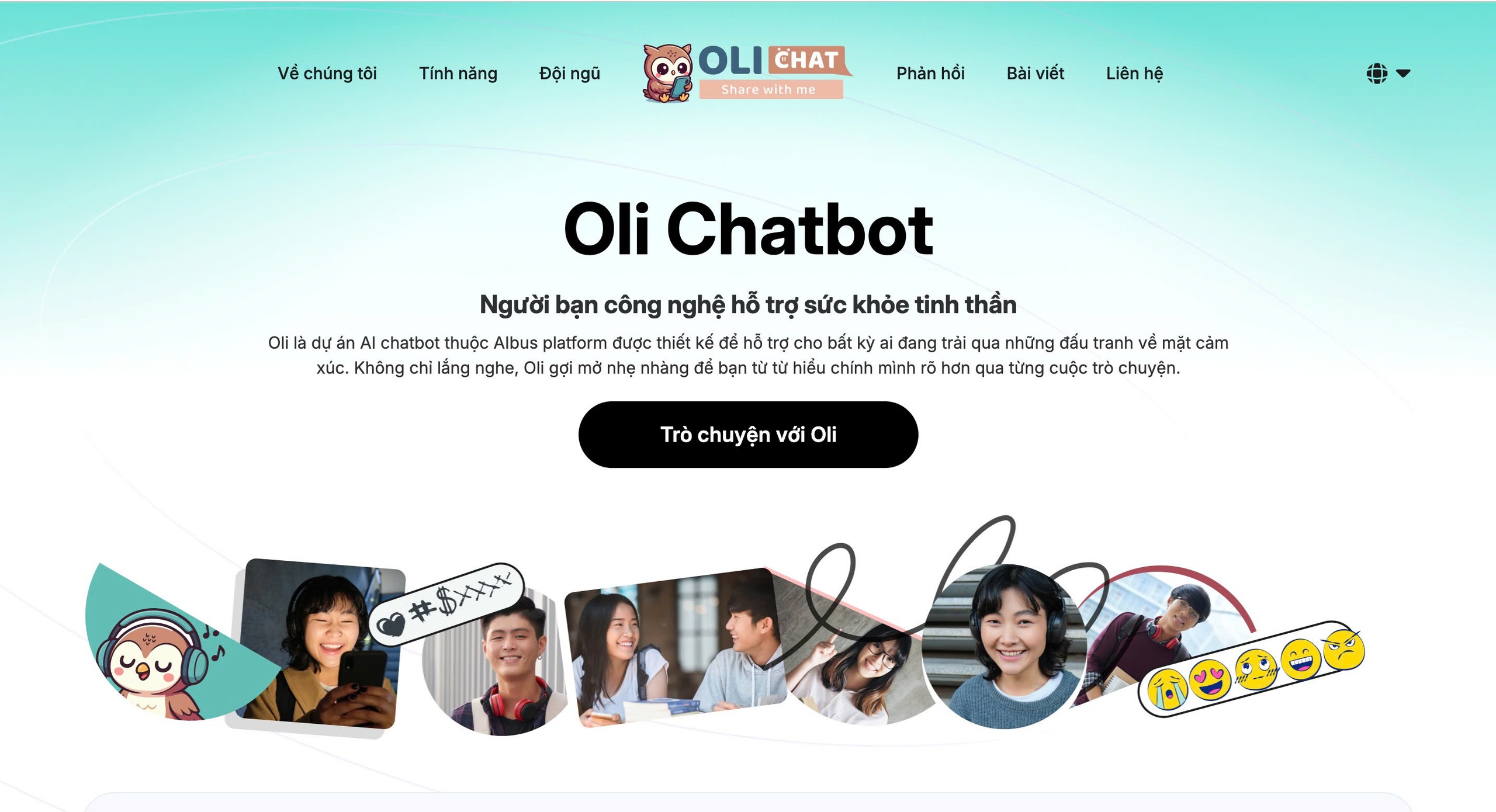 Tuổi Trẻ Startup Award: Oli chatbot - người bạn tâm lý chốn học đường ...