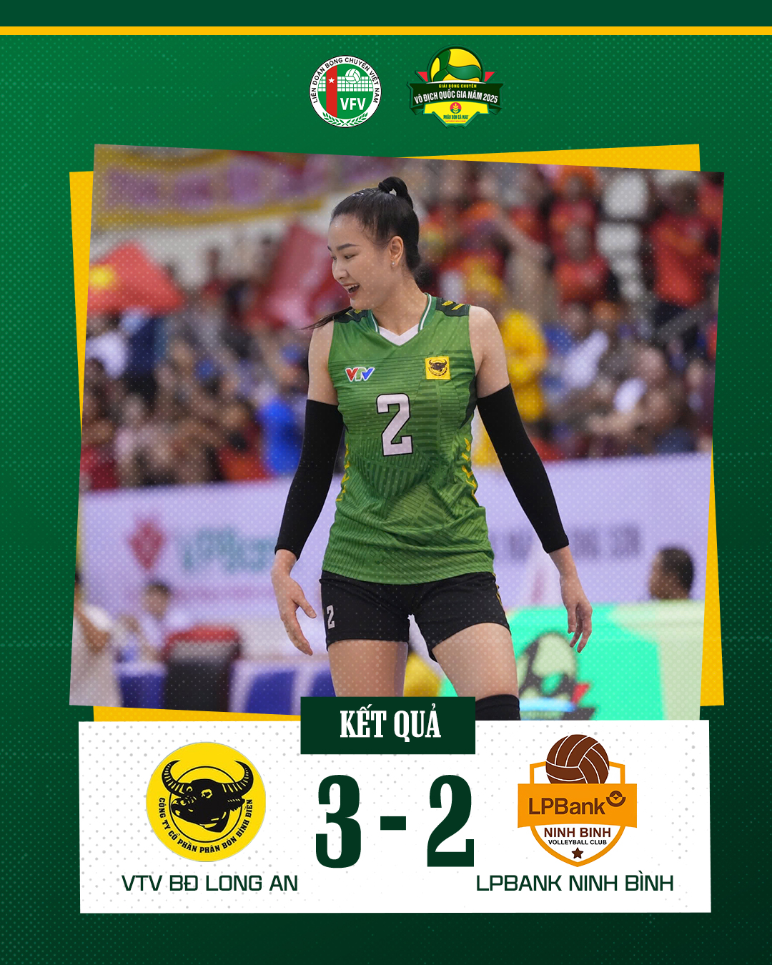 Cứu 3 championship-point, VTV Bình Điền Long An vô địch bóng chuyền nữ ...