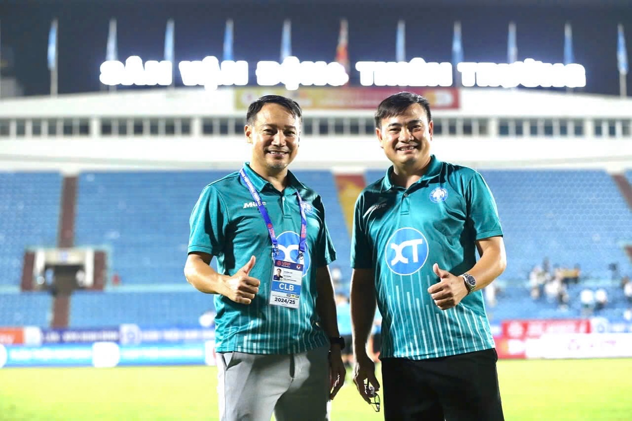 Nam Dinh FC announces new coach to replace Vu Hong Viet.