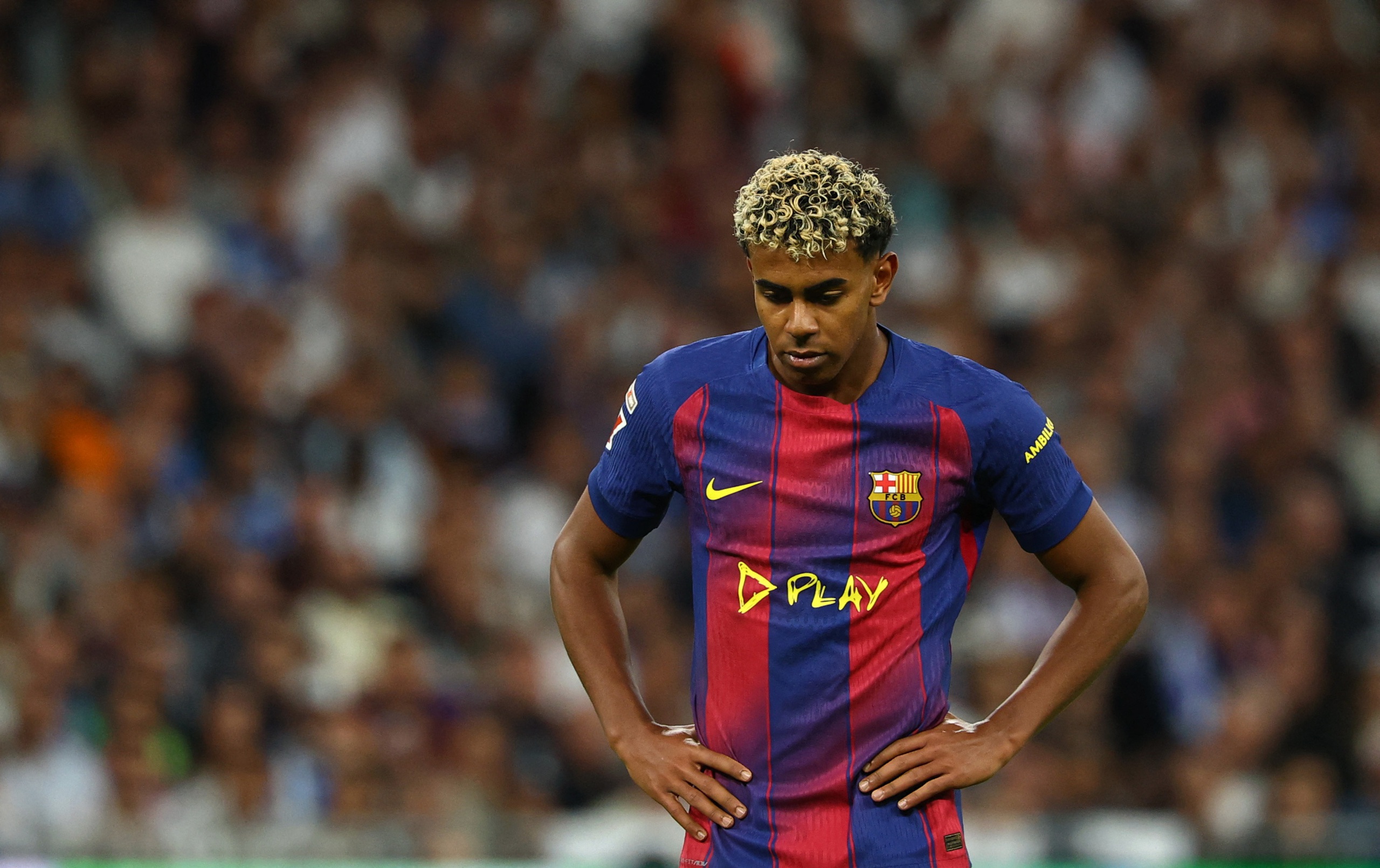 How does the groin injury affect Yamal?