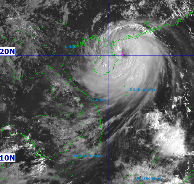 Storm Matmo forecast to enter Gulf of Tonkin on Sunday, hit Vietnam ...
