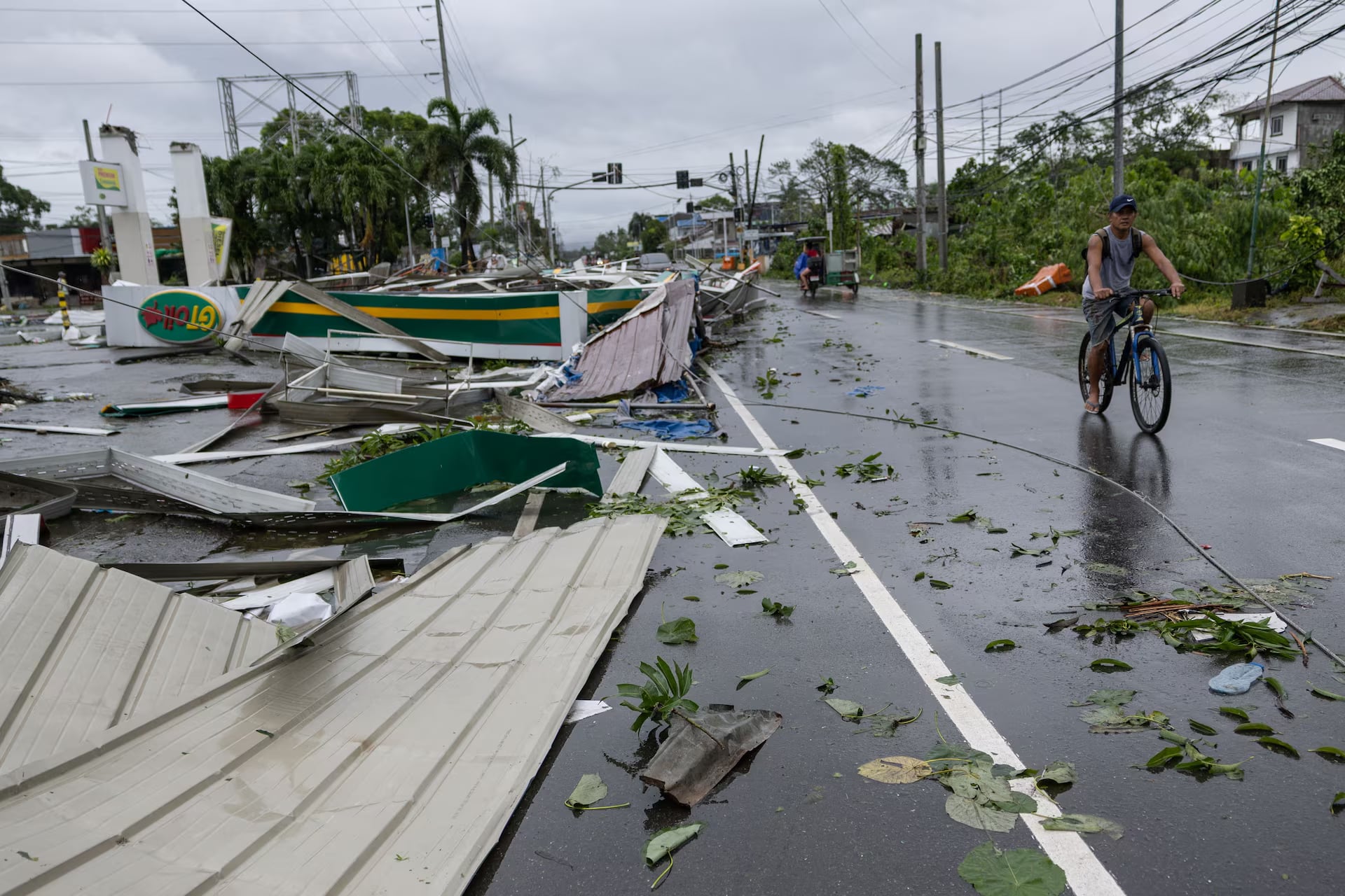 Two dead, one million evacuated as Typhoon Fung-wong slams into the Philippines