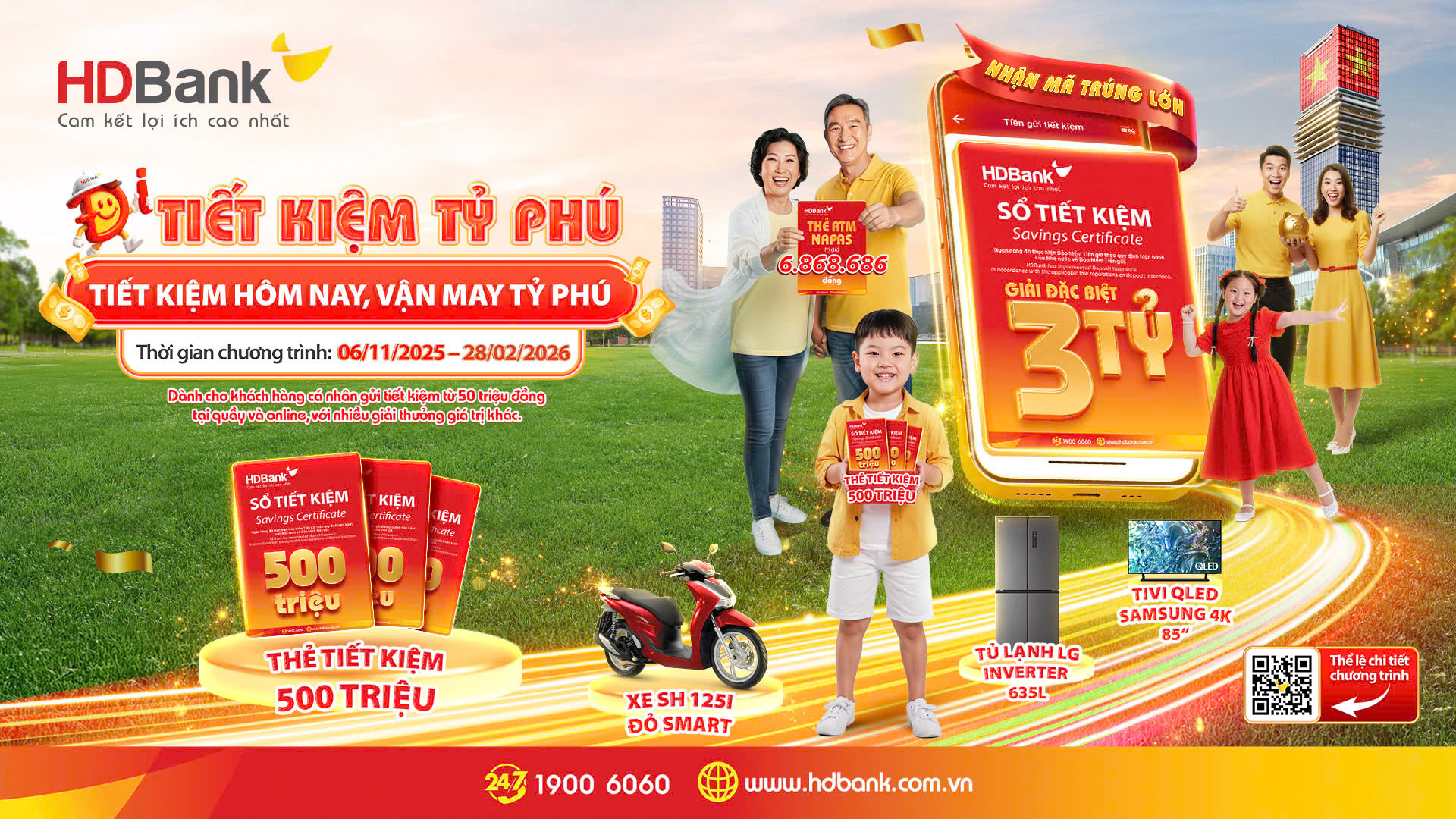 Gửi tiết kiệm HDBank có cơ hội trúng giải đặc biệt tới 3 tỉ đồng - Tuổi ...