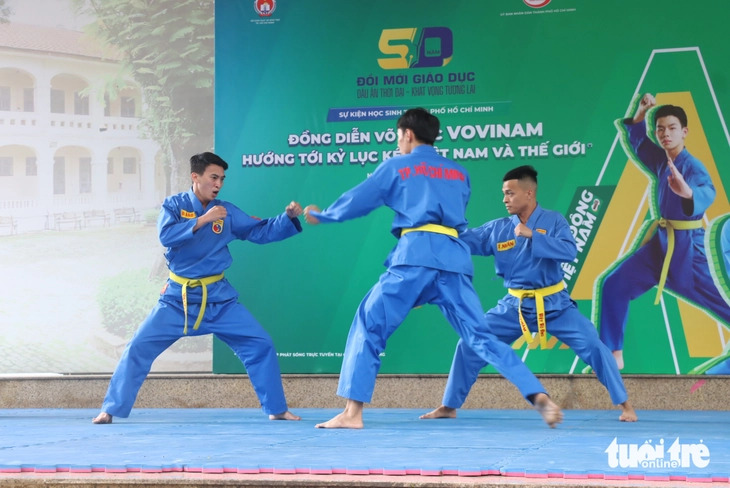 2 million students in Ho Chi Minh City to perform Vovinam to set new record