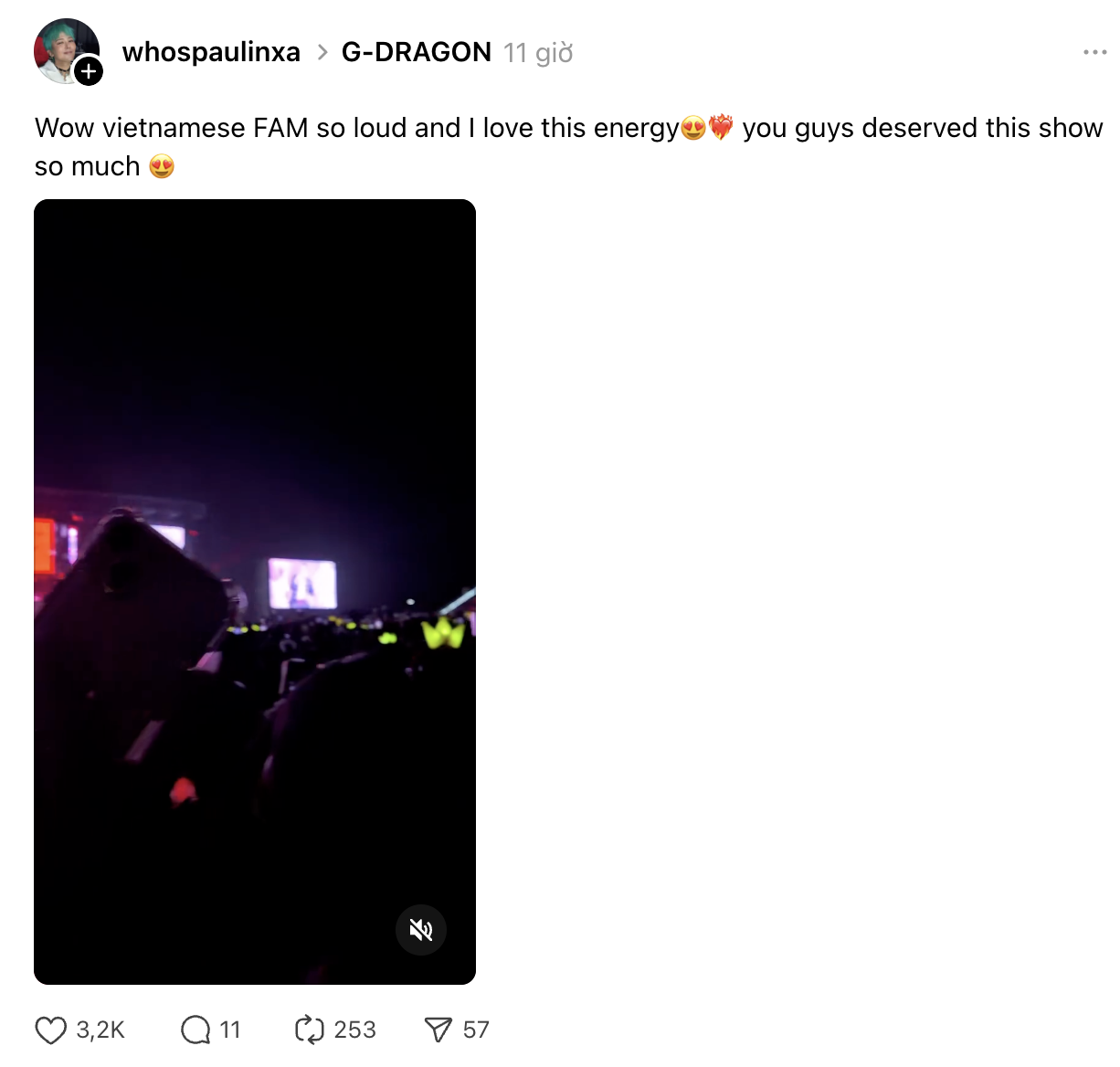 Fan Việt hò reo 'anh Long, anh Long', G-DRAGON bối rối, fan nước ngoài ...