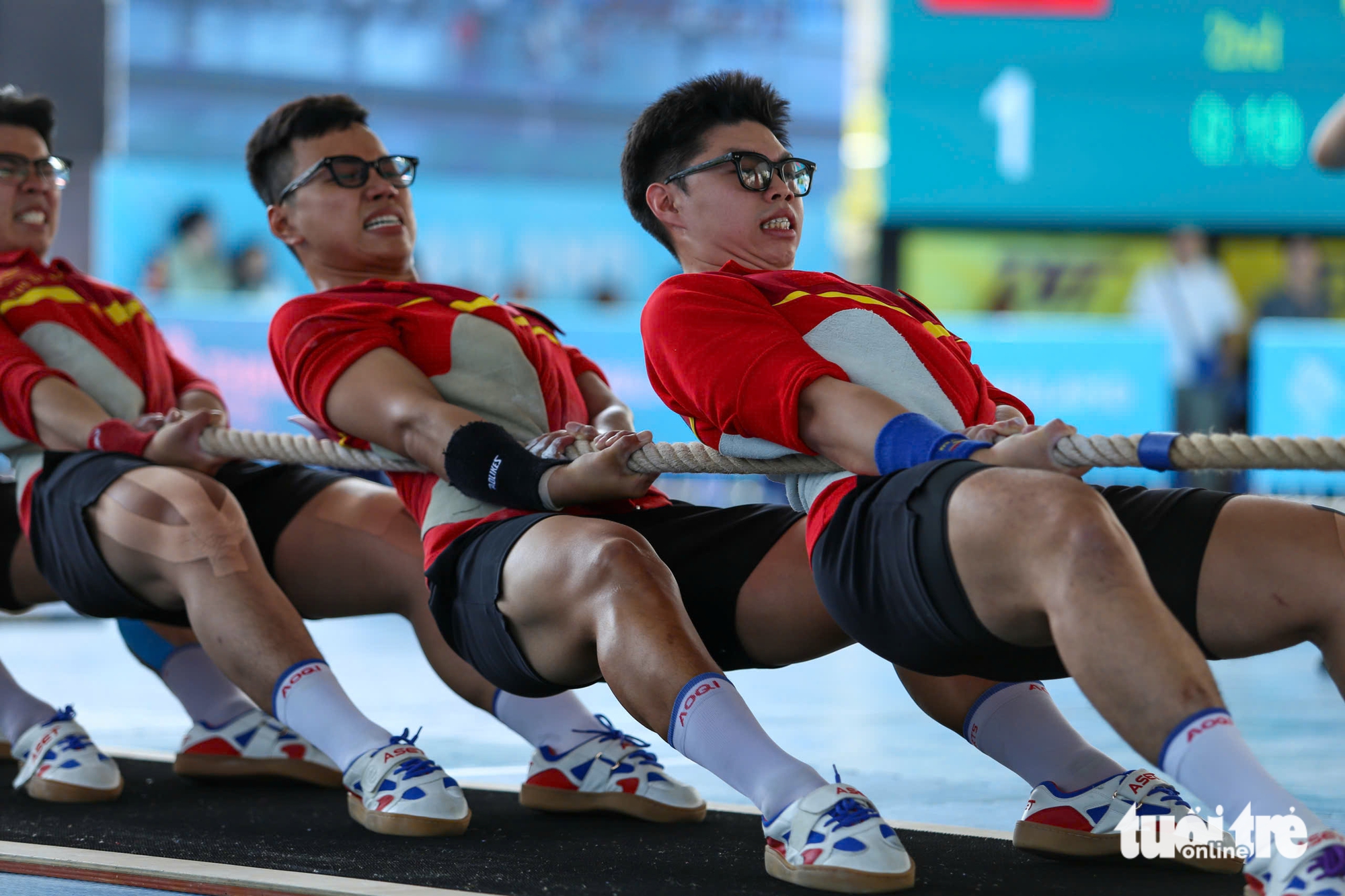 Vietnam's tug-of-war team marks its first appearance at the SEA Games ...