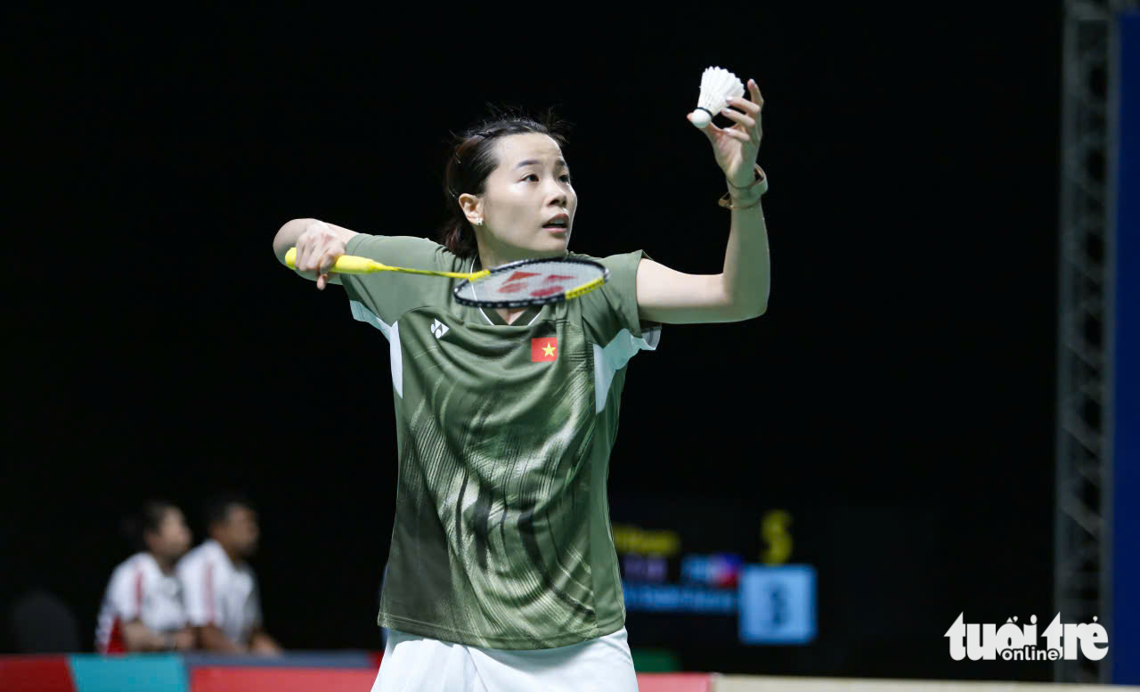 Thùy Linh ức chế với trọng tài SEA Games 33 - Tuổi Trẻ Online
