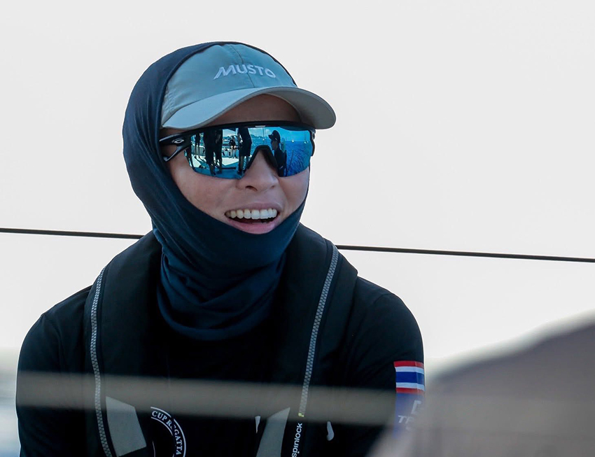 The Queen of Thailand caused a sensation when she competed in the ...