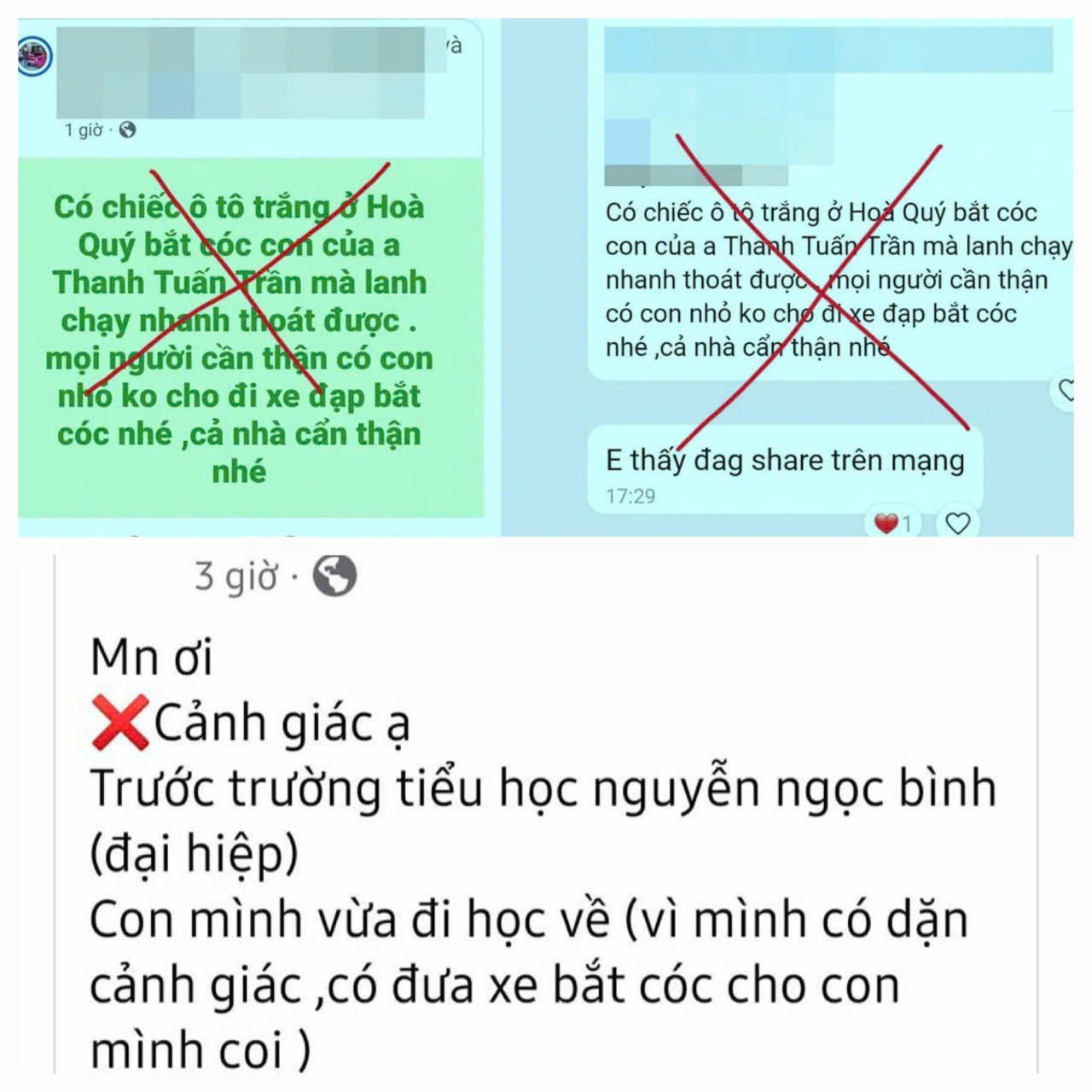 Đăng tin thất thiệt bắt cóc trẻ em, coi chừng nếm 'trái đắng' - Tuổi ...