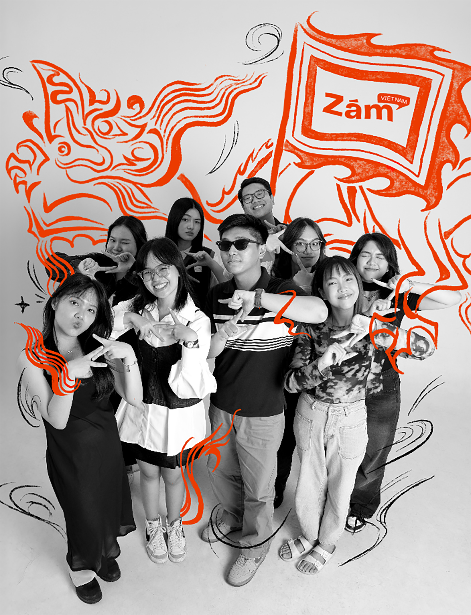 Nhóm gen Z đứng sau bộ nhận diện mới của Bảo tàng lịch sử TP.HCM