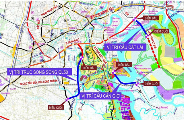 Plan zum Bau der Cat-Lai-Brücke zwischen Dong Nai und Ho-Chi-Minh-Stadt