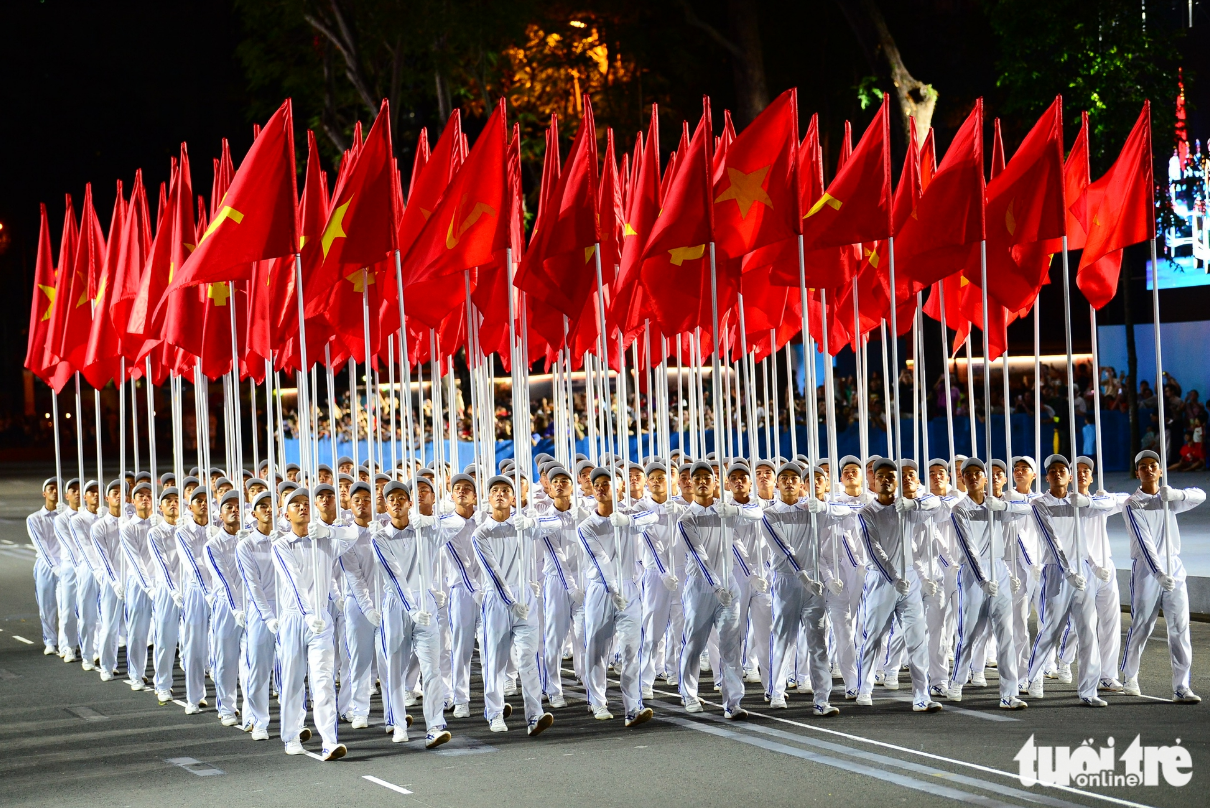 Ho Chi Minh City hosts first full-scale military parade rehearsal ahead ...