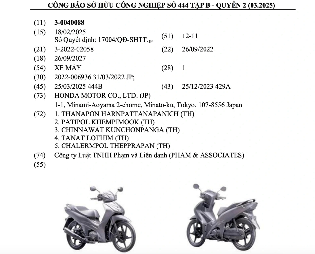 Honda Future 2025 lộ diện, ngoại hình gợi đến xe Wave nhập Thái, dễ sớm ra mắt Việt Nam - Tuổi ...