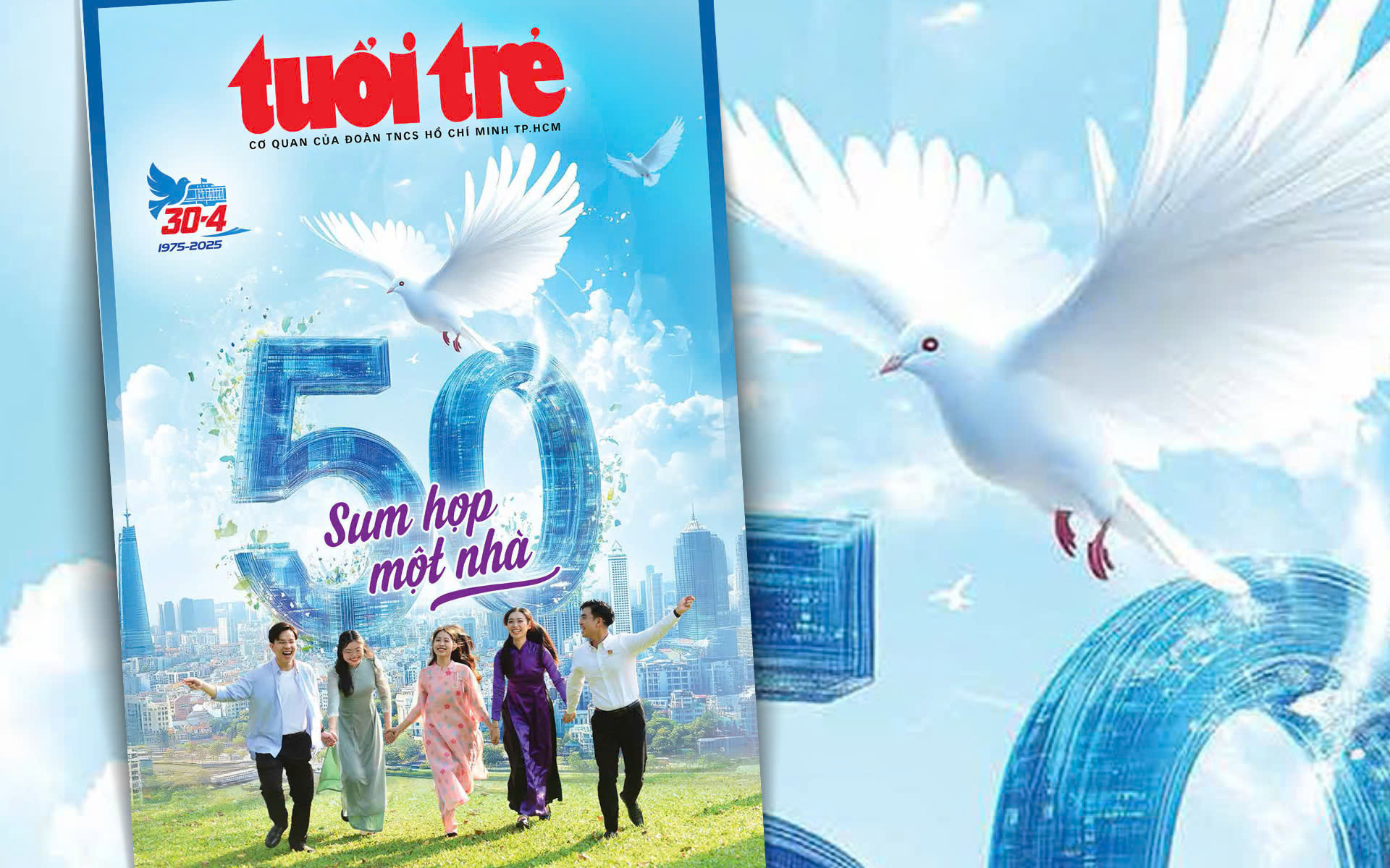 Buy Tuoi Tre special issue to commemorate 50 years of peace