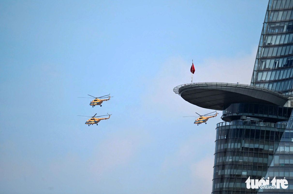 Choppers, fighter jets intensify rehearsals ahead of Vietnam’s ...