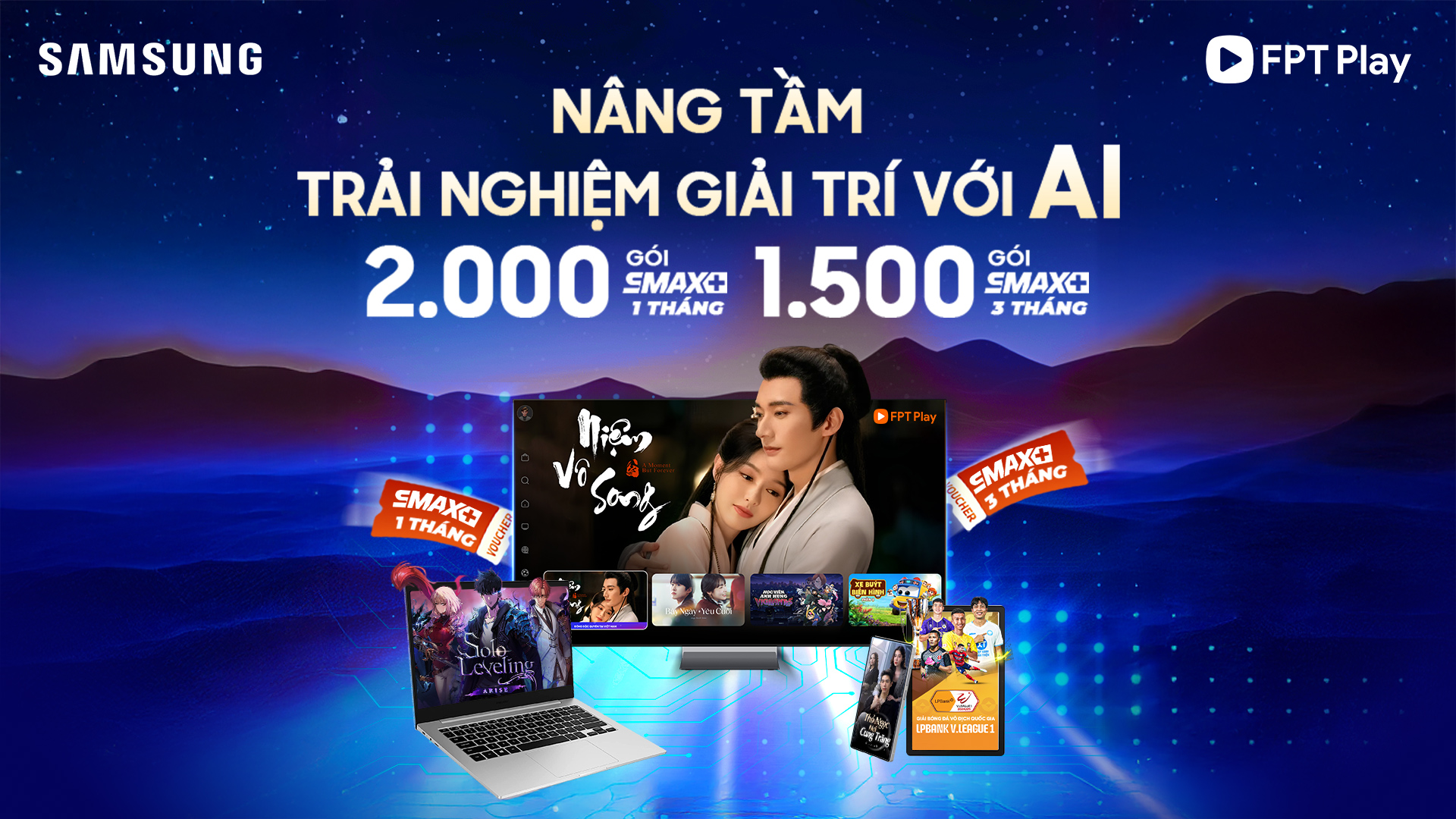 FPT Play đưa trải nghiệm giải trí đỉnh cao vào thế hệ Samsung AI TV ...