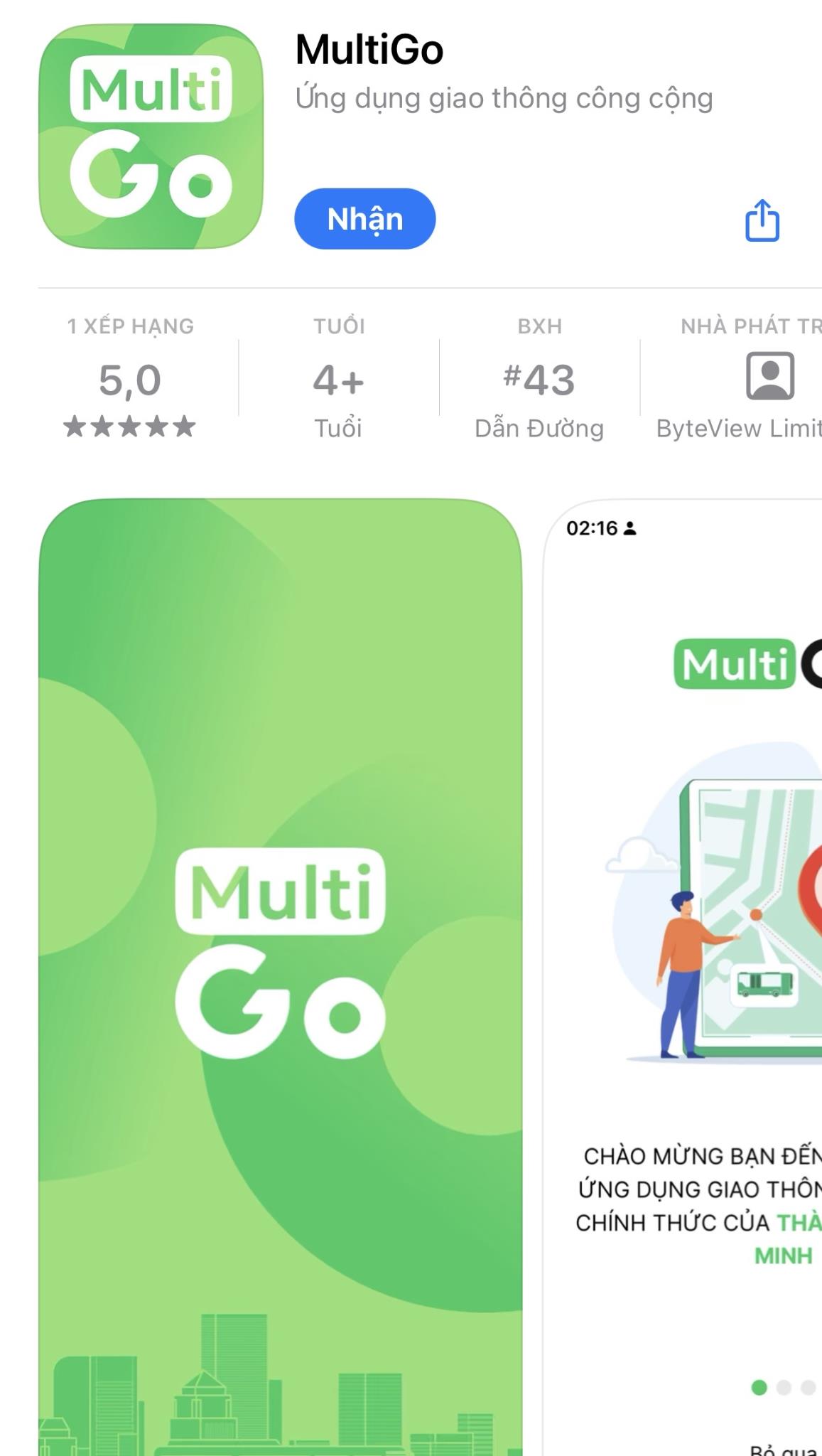 MultiGo - Ứng dụng giao thông công cộng của TP.HCM - Tuổi Trẻ Online