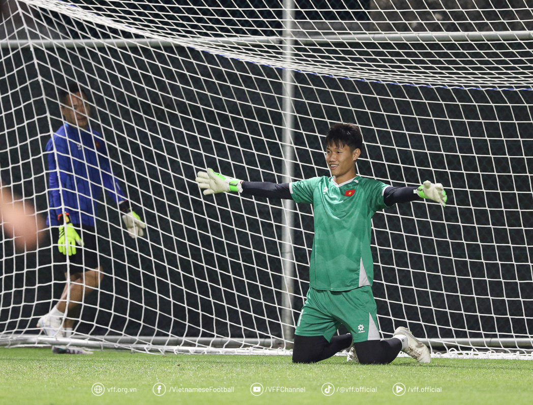 Vietnam U17 goalkeeper hopes to keep a clean sheet against Japan U17