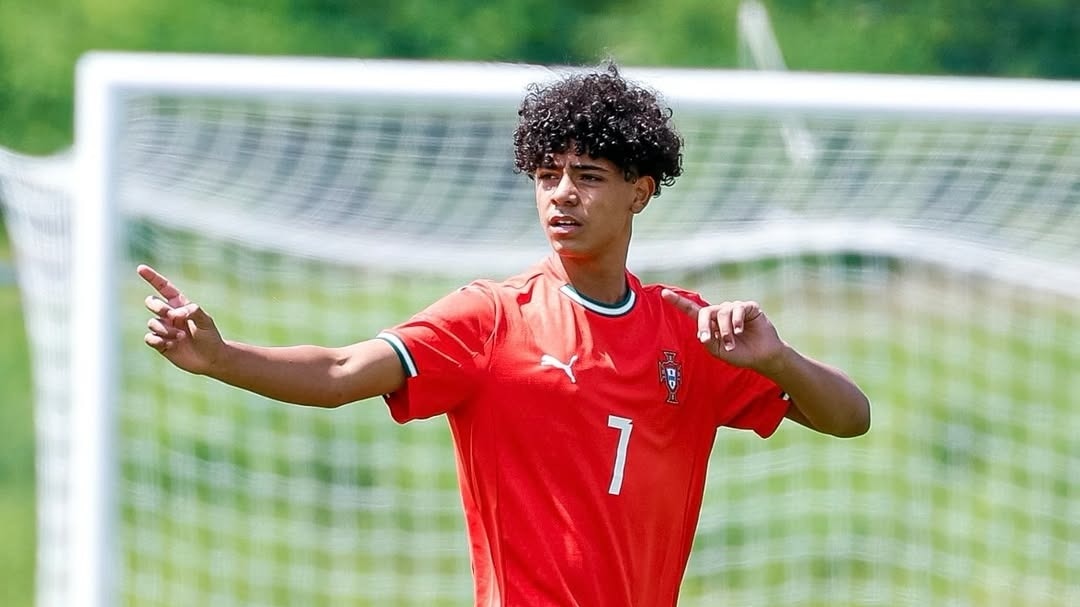 El hijo de Ronaldo debuta con la selección portuguesa sub-15 con la camiseta número 7