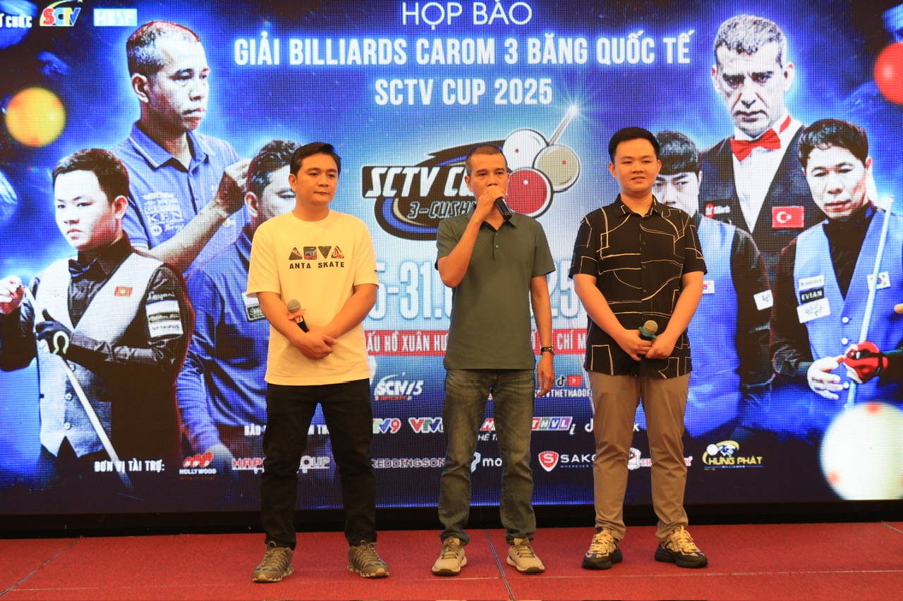 A series of world-class billiard players participate in the SCTV Cup ...