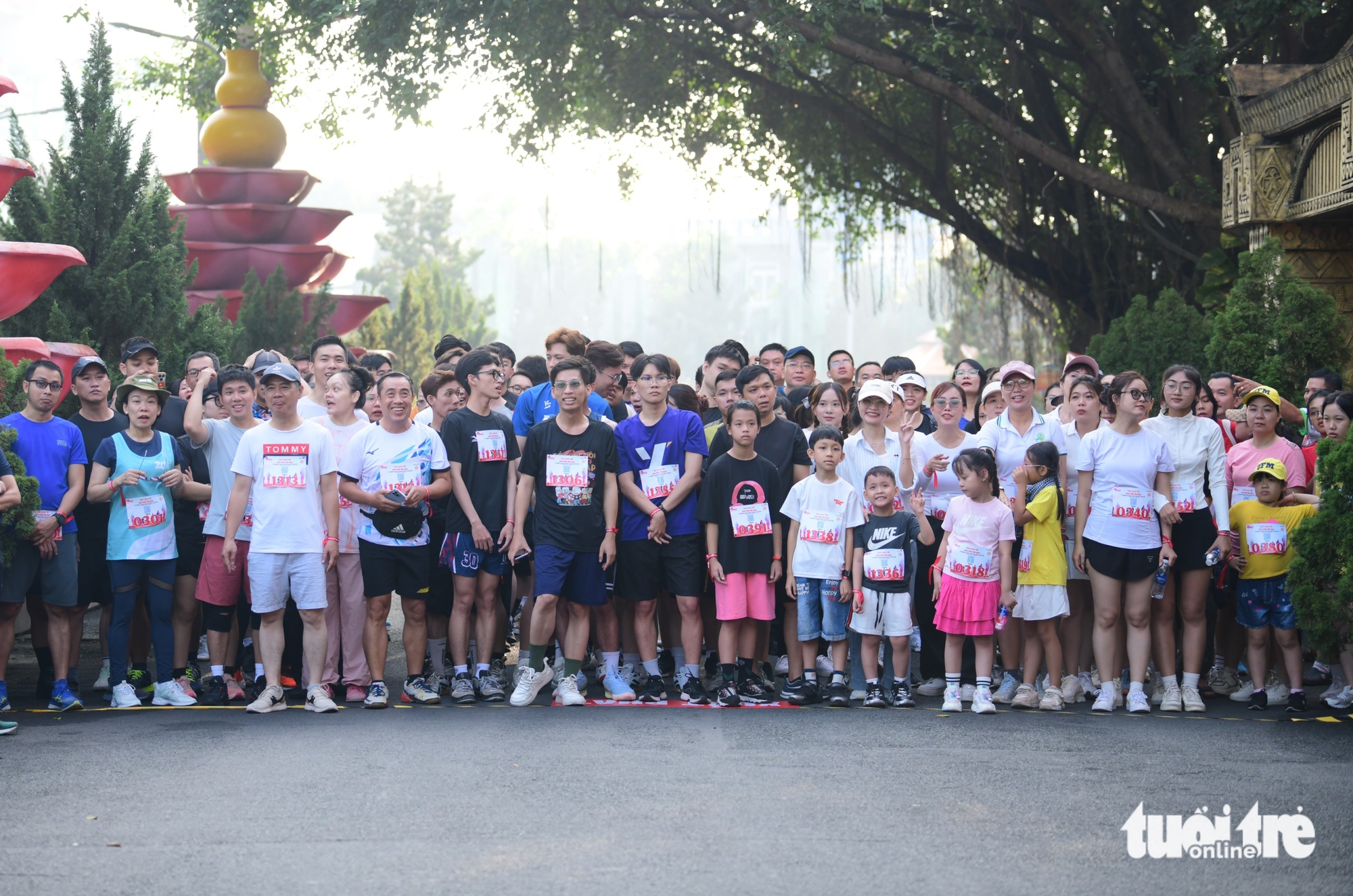 230 athletes excitedly compete in the Tuoi Tre Newspaper Running Race 2025
