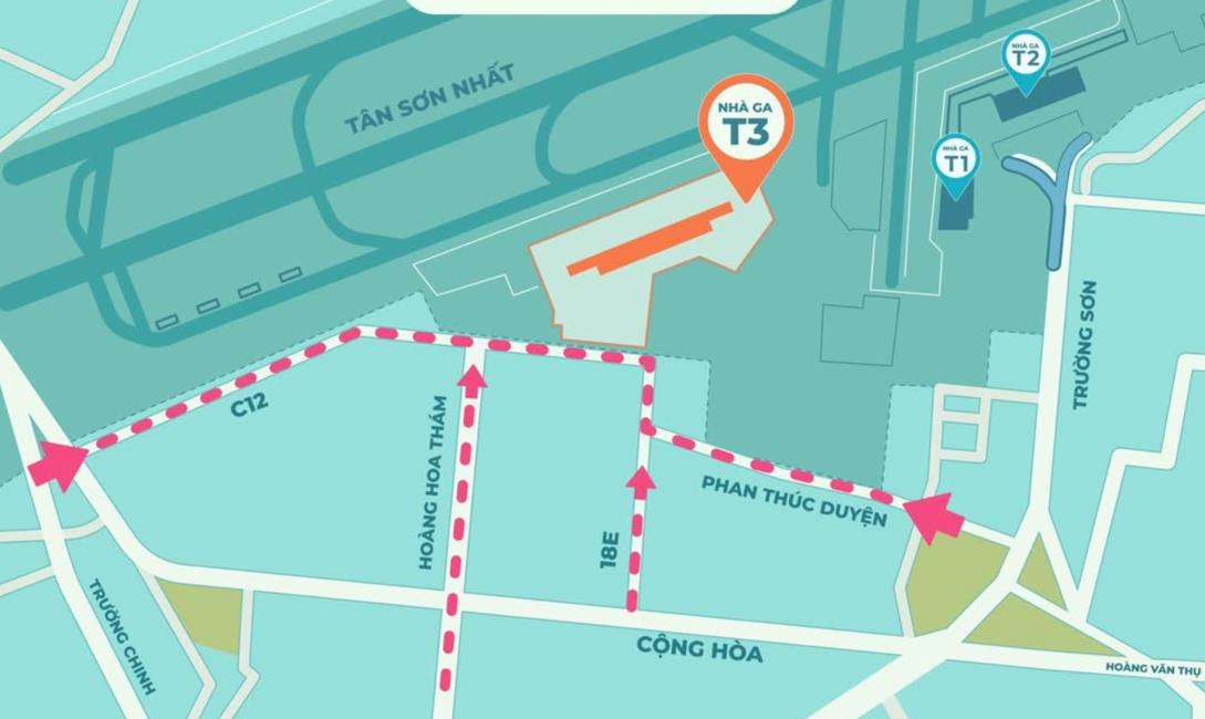 Cách đi nhà ga T3 Tân Sơn Nhất không bị 'lạc lối', nơi gửi xe, đón taxi ...