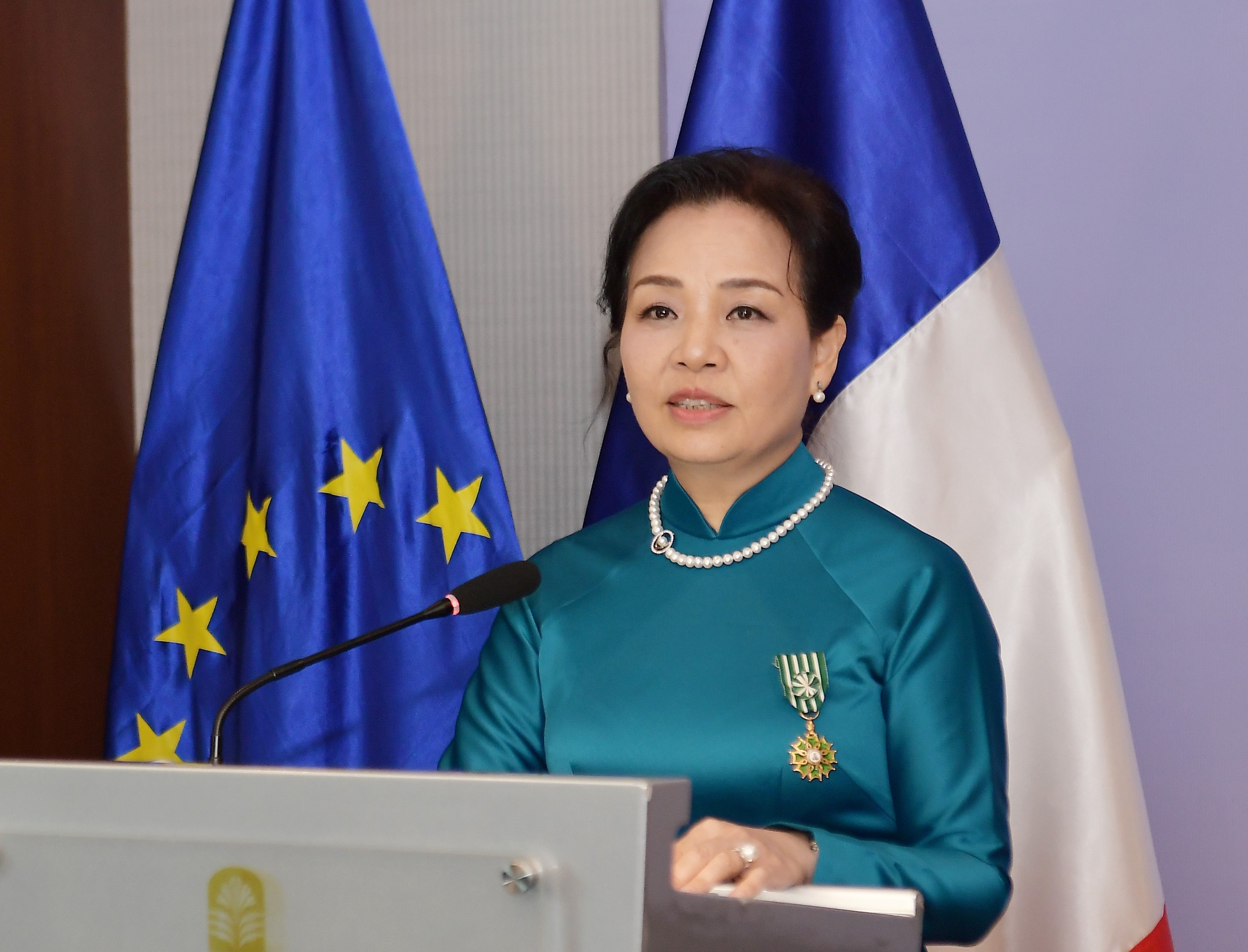 French Medal Awarded to Ms. Ngo Phuong Lan: Honoring a Woman's ...