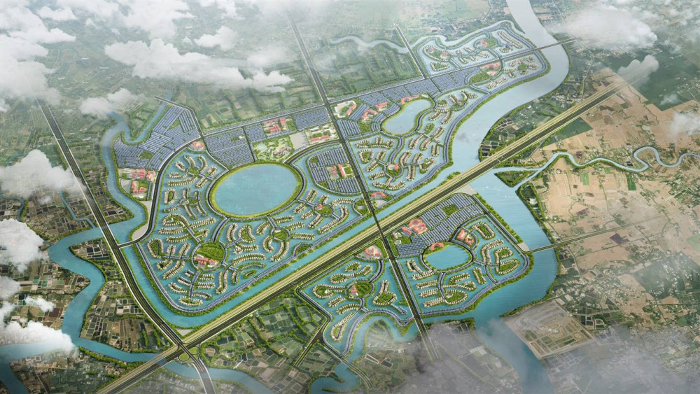 Sắp khởi công khu đô thị 90.000 dân cạnh đường vành đai 4 TP.HCM qua ...