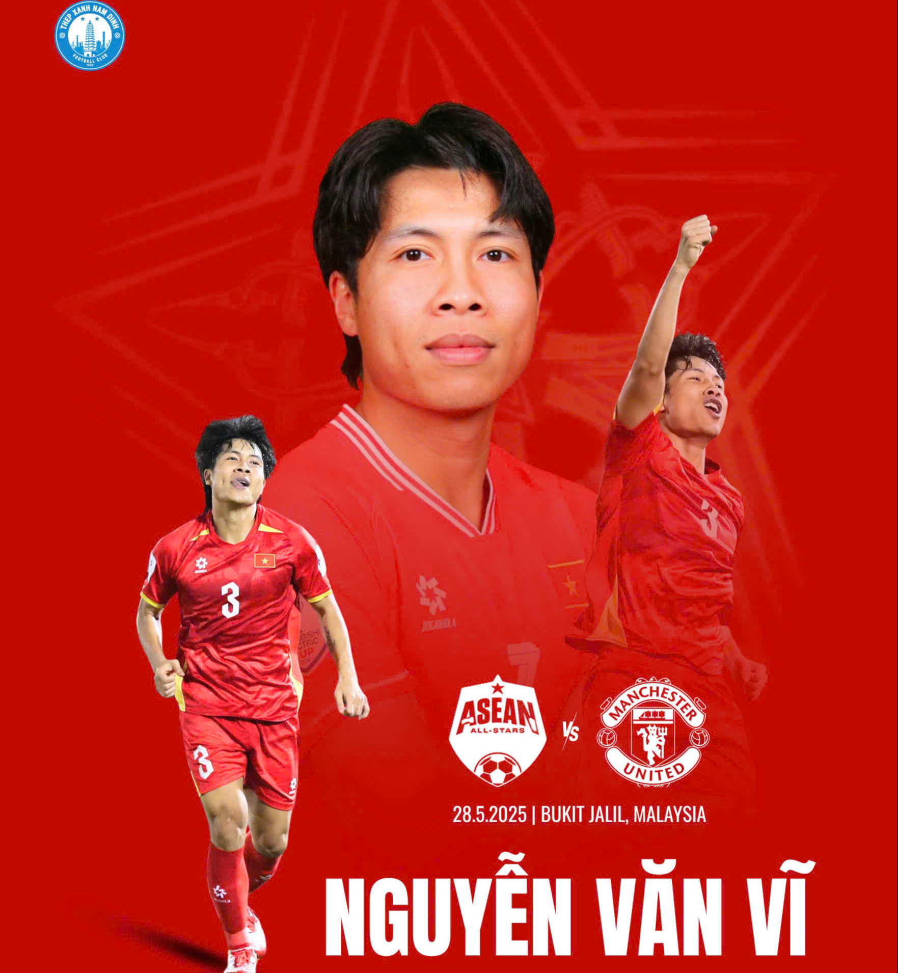 Hai Long và Văn Vĩ được triệu tập để đấu với CLB Manchester United ...
