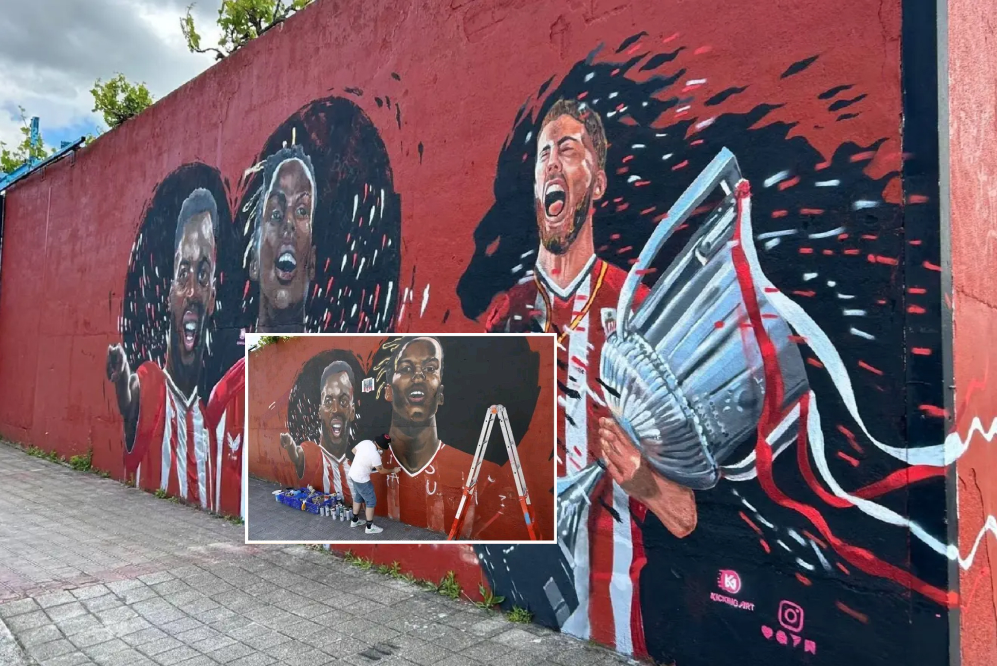 Muốn đến Barca, tranh tường của Nico Williams liên tục bị phá hoại - Tuổi Trẻ Online