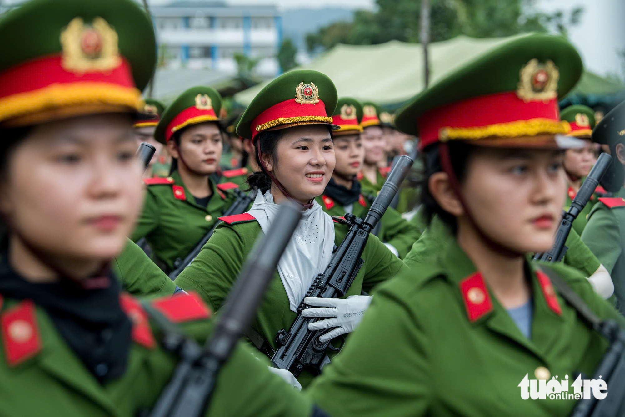 Vietnam’s public security officers train for National Day parade
