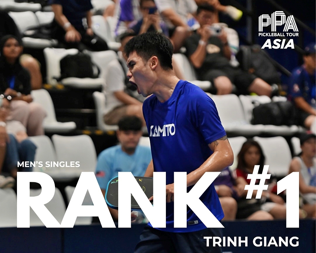 Trinh Linh Giang becomes PPA Asia's number 1 pickleball player