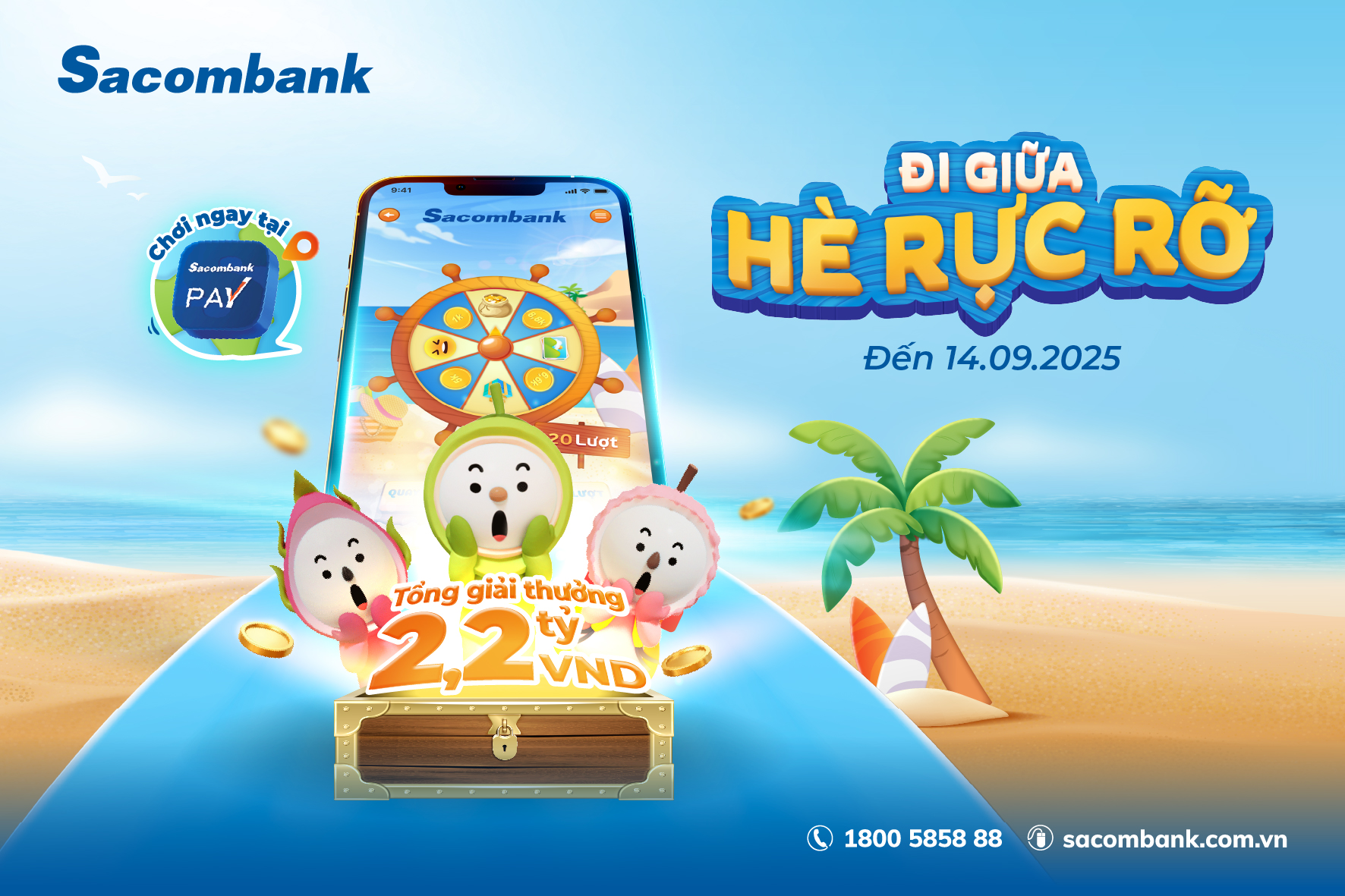 Sacombank tung game hot mùa hè: 7 mảnh ghép địa danh Việt - Tuổi Trẻ Online