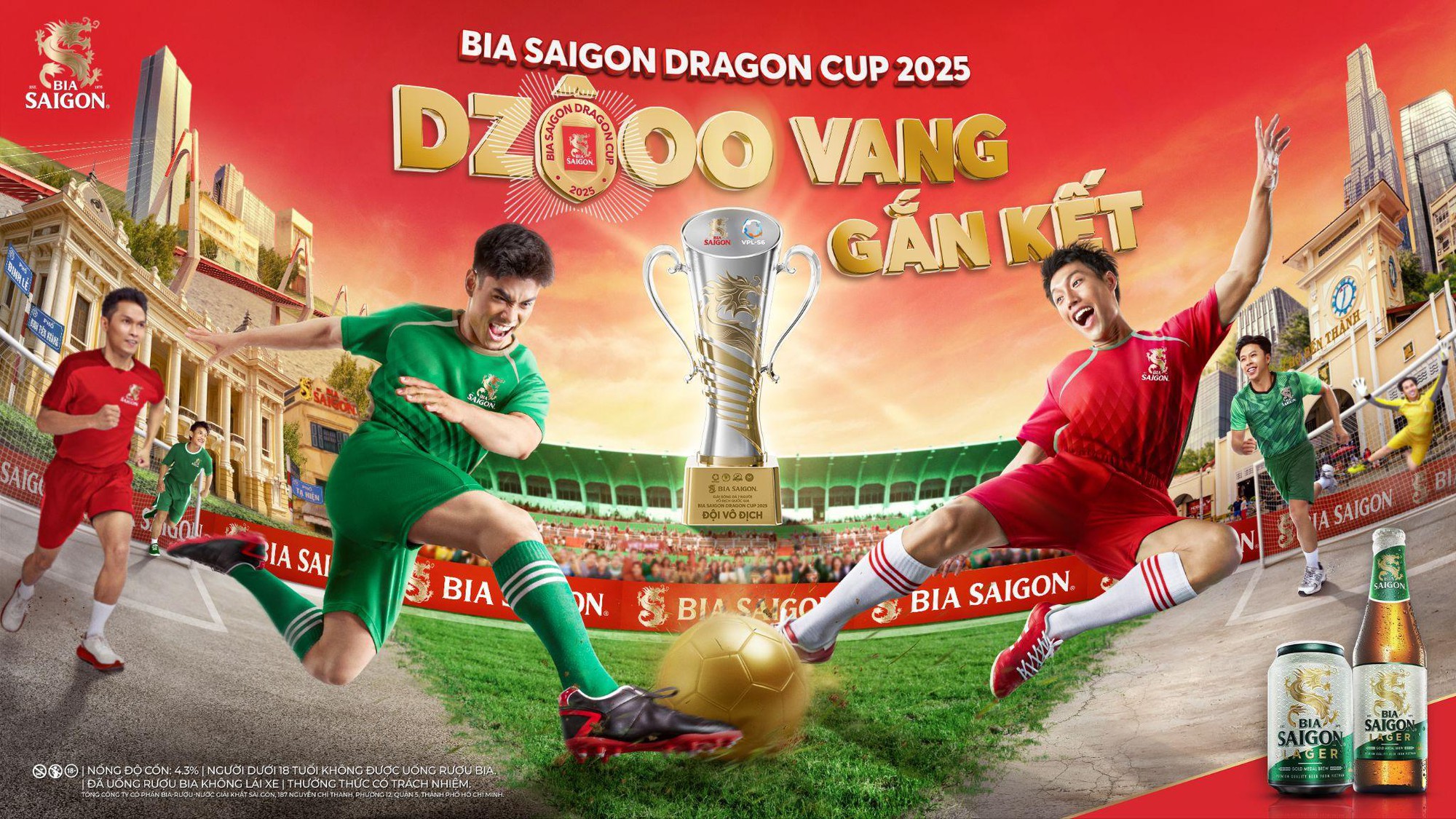 Bia Saigon Dragon Cup 2025 - thêm yêu bóng đá, thêm gắn kết - Tuổi Trẻ ...