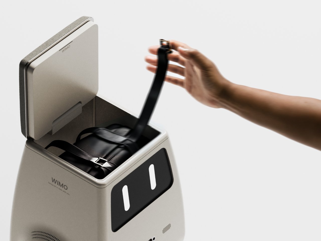 Xe điện siêu tiện lợi: Cốp tách rời tự chạy theo chủ, tay lái thành ...