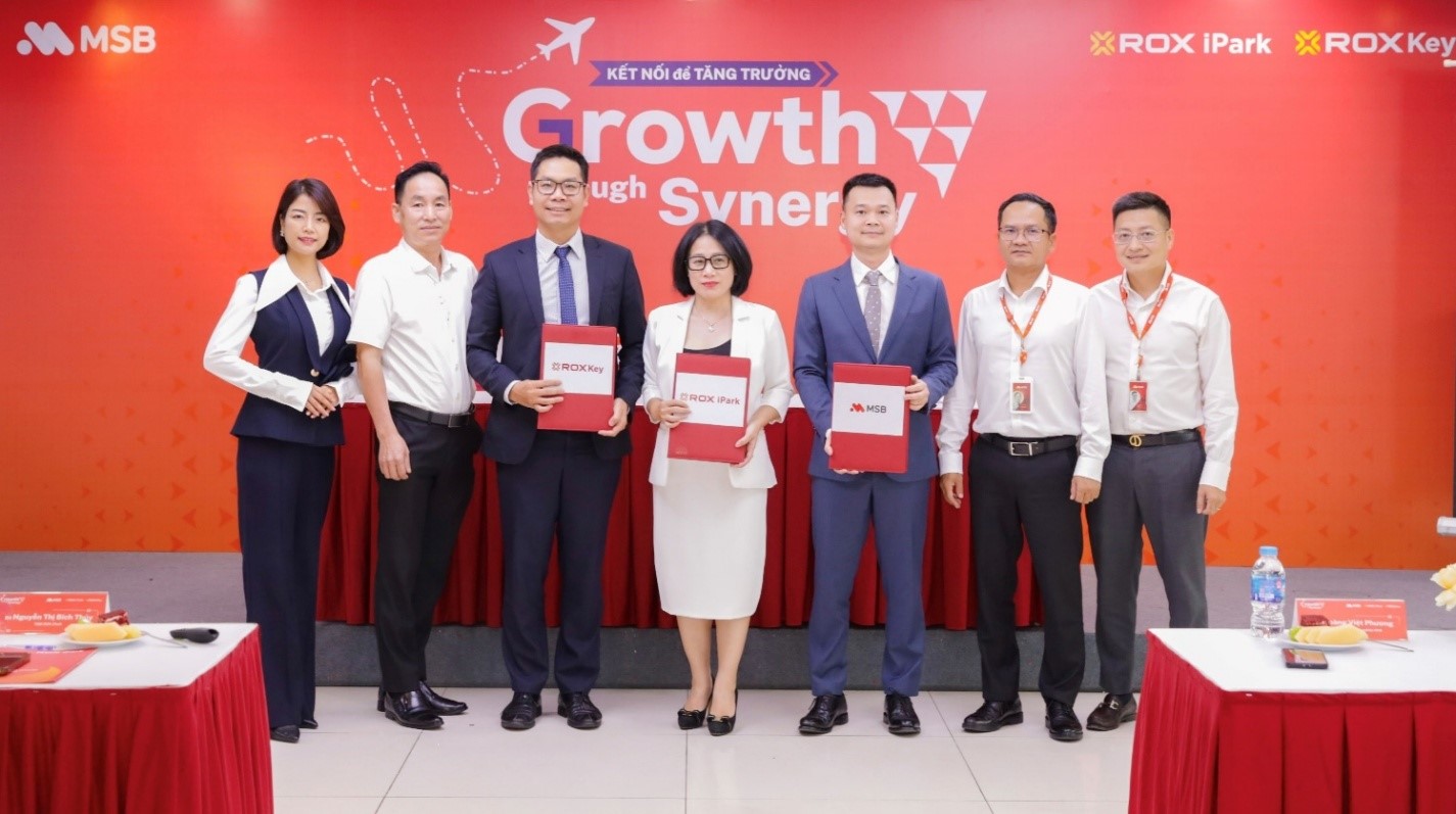 MSB hợp tác chiến lược với ROX iPark và ROX Key - Tuổi Trẻ Online