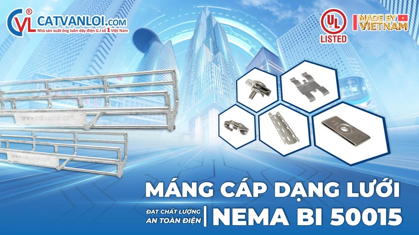 Máng cáp lưới Cát Vạn Lợi đạt UL Listed - NEMA BI 50015 - Tuổi Trẻ Online
