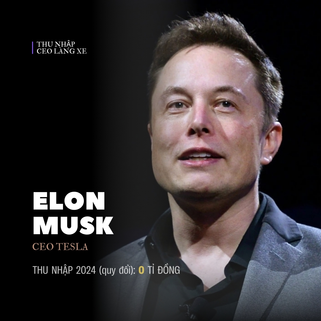 Bảng lương CEO làng xe: Elon Musk nhận… 0 đồng từ Tesla - Tuổi Trẻ Online