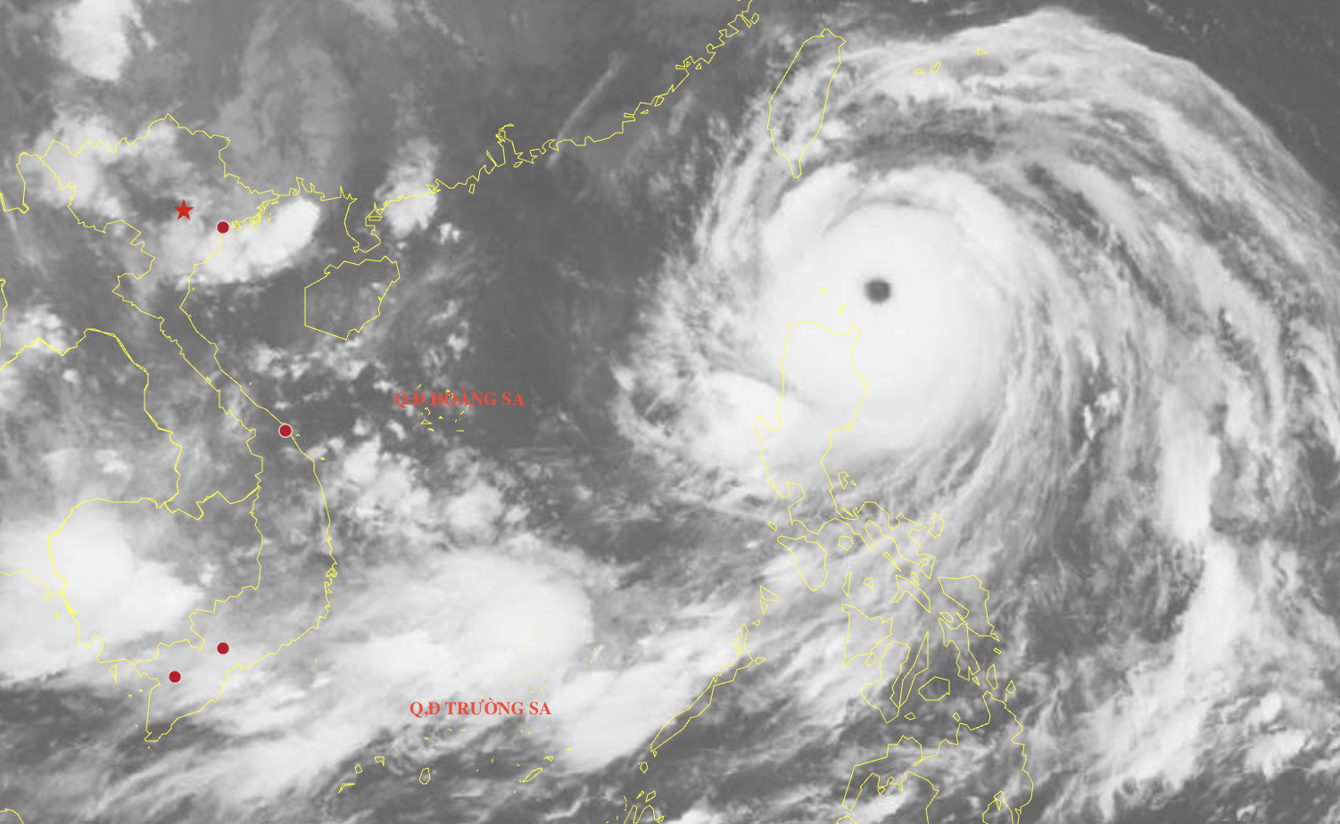 Super typhoon Ragasa expected to enter East Vietnam Sea tonight